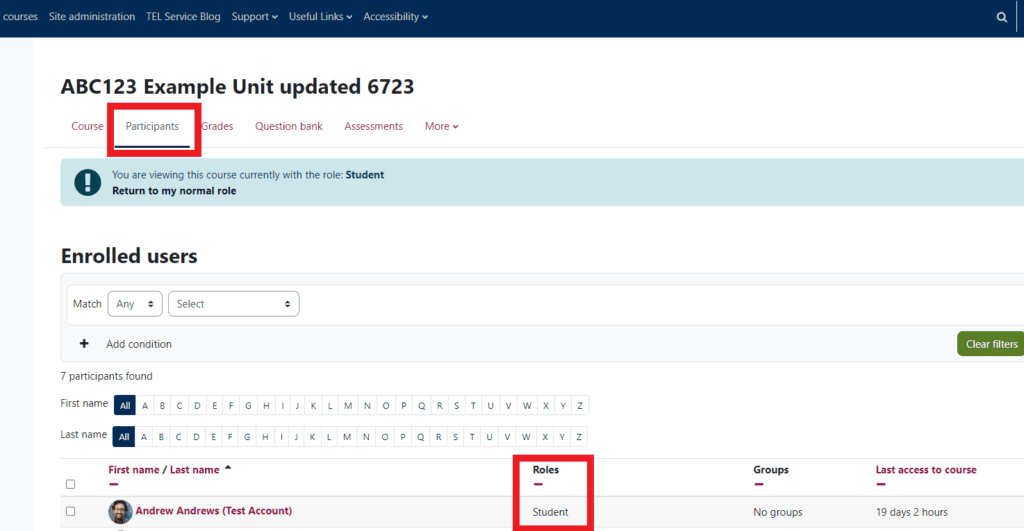 Issues with Moodle-linked folder access - Learning and Teaching Hub