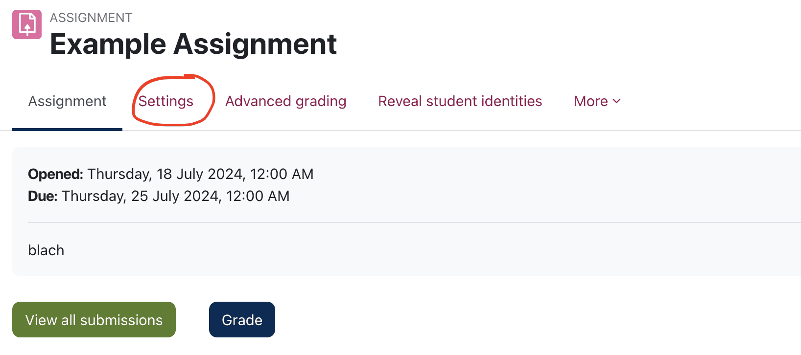 How To Mark A Moodle Assignment Offline And Upload Feedback Learning And Teaching